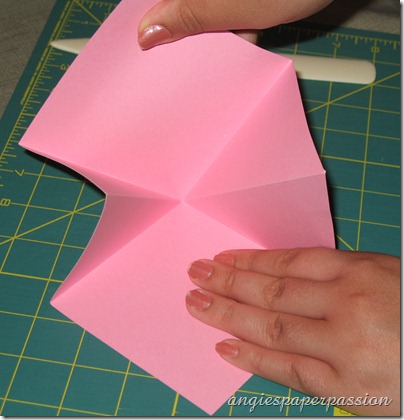 Angie's Paper Passion: Origami Folded Mini Album